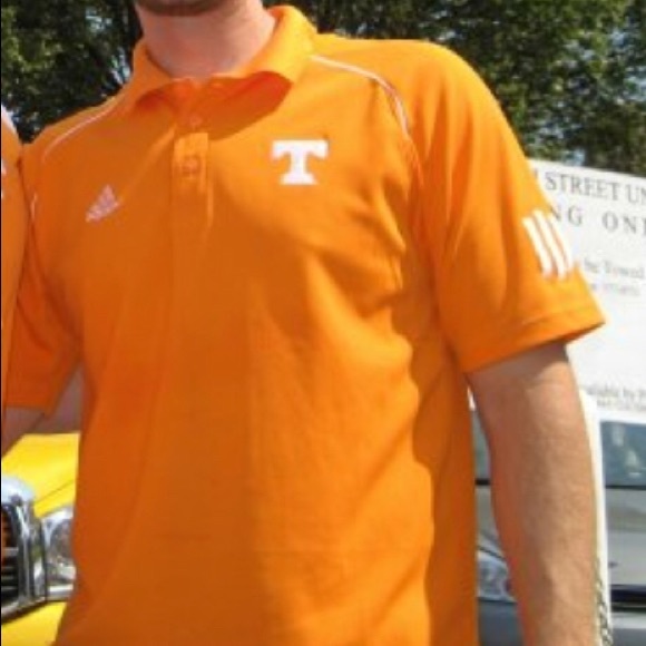 adidas | Shirts | Vintage Tennessee Adidas Sweat Resistant Polo M ...